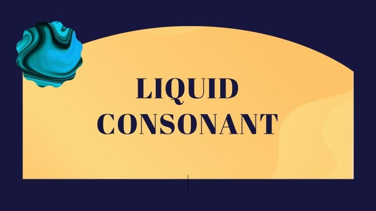 Liquid consonant - Master Your French
